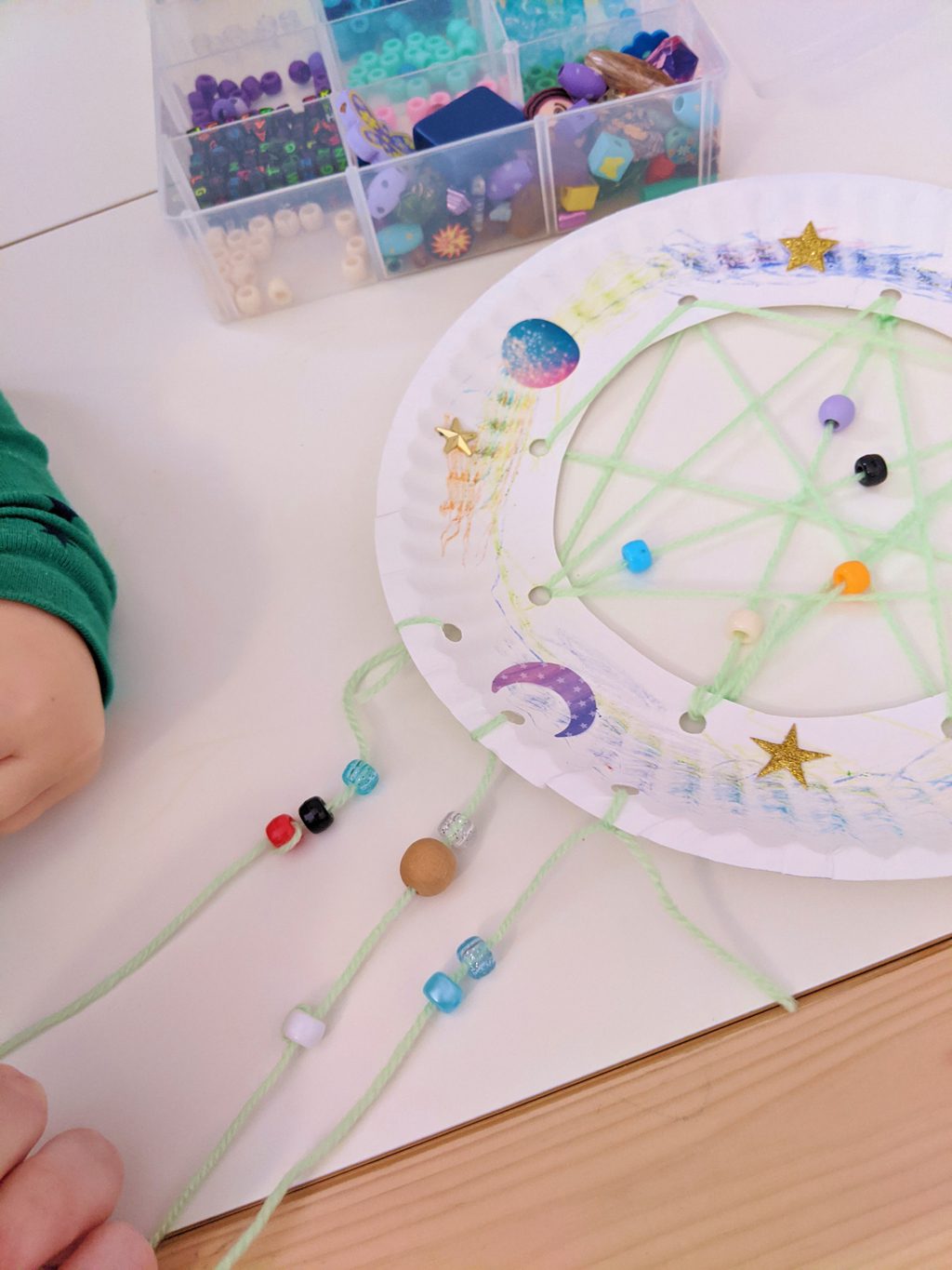 Paper Plate Dream Catchers - Raising Hooks