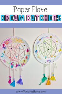 Paper Plate Dream Catchers - Raising Hooks