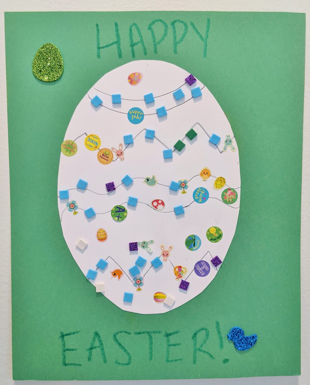 Paper Easter Egg Craft - Raising Hooks