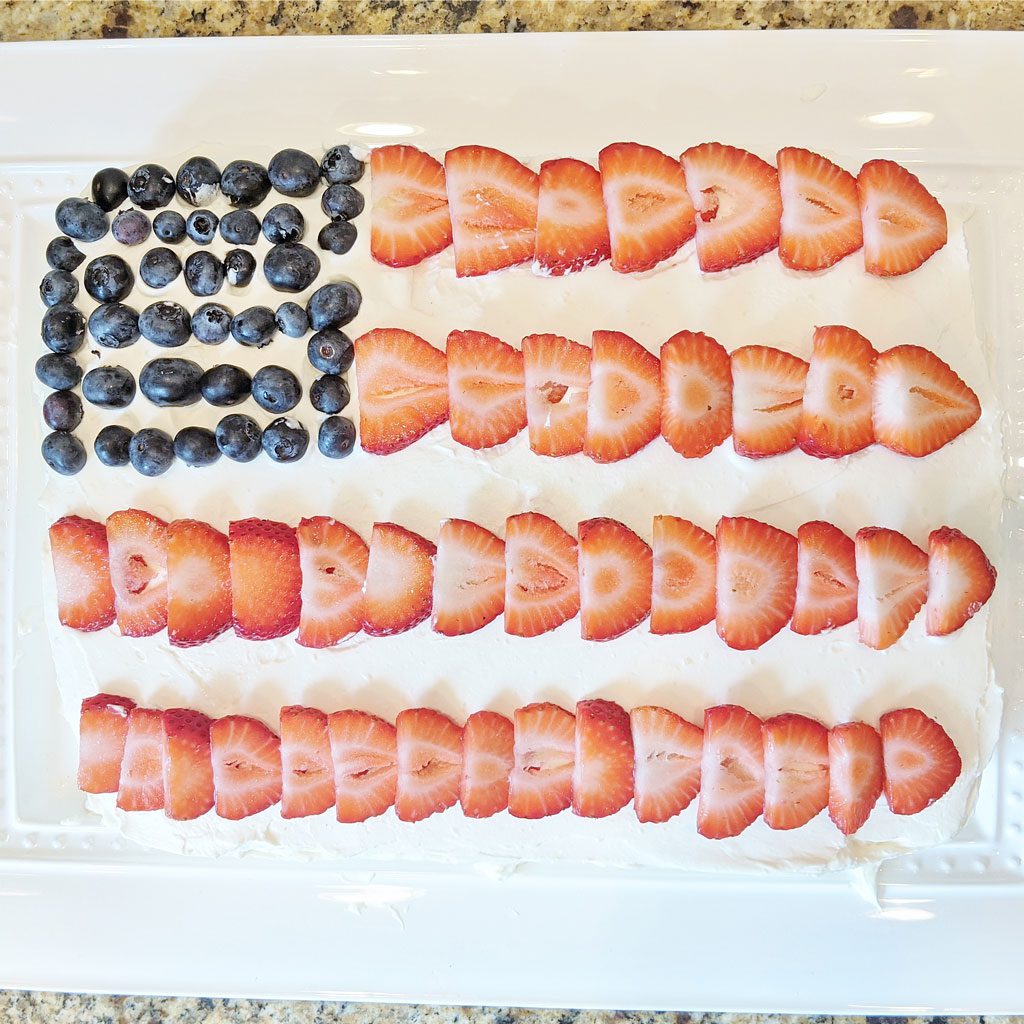 The BEST American Flag Cake Recipe - Raising Hooks