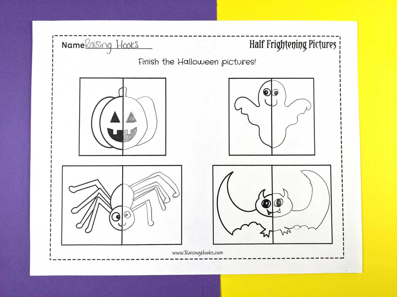 PreK-K Halloween Resource Pack - Raising Hooks