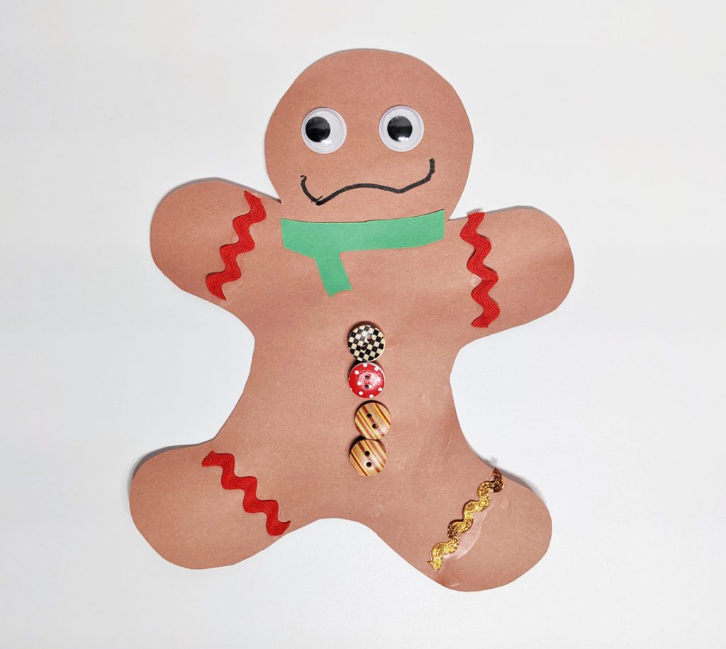 Gingerbread Man Craft - Raising Hooks