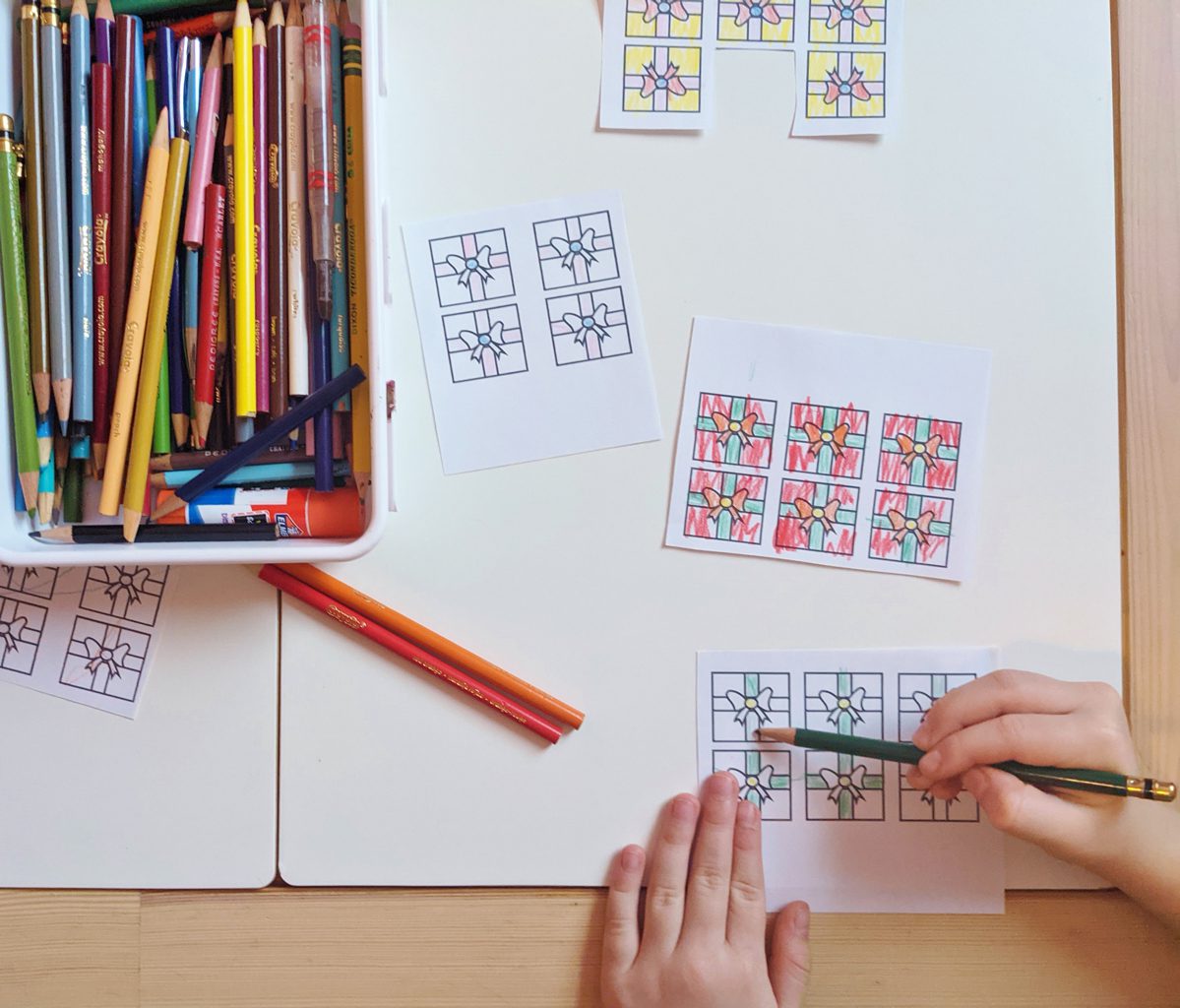 Pop Up Christmas Tree Card - Raising Hooks