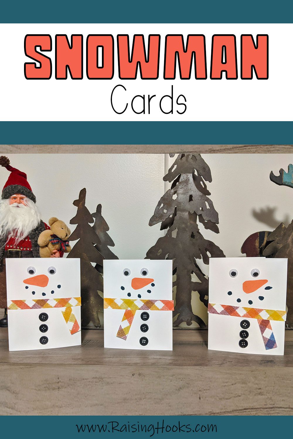 Pop Up Christmas Tree Card - Raising Hooks