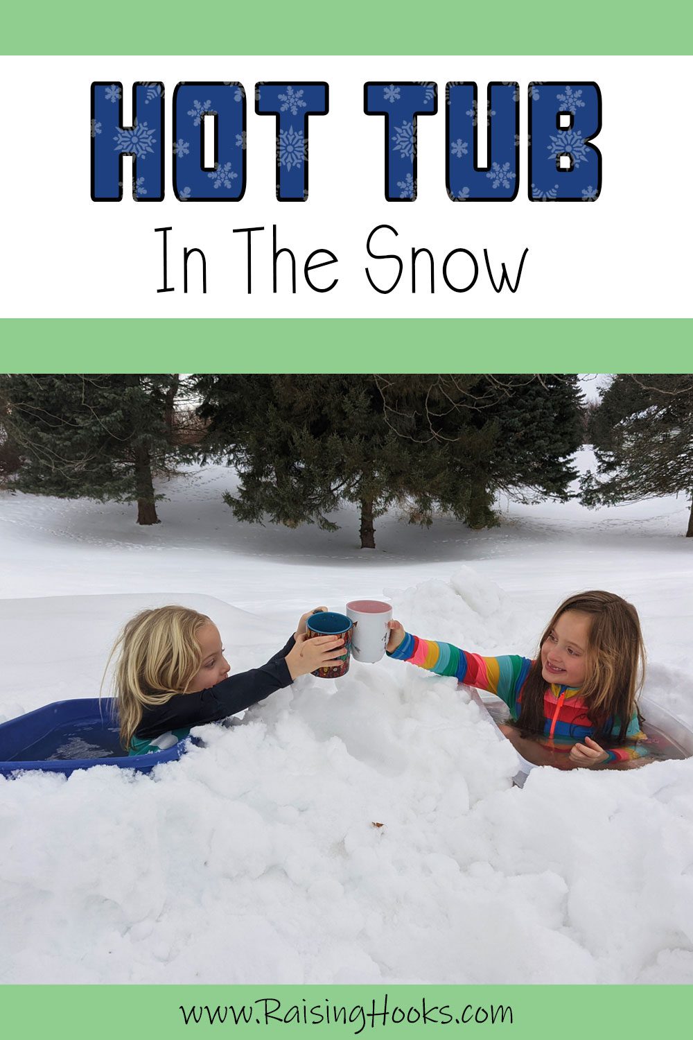 Hot Tub In The Snow - Raising Hooks