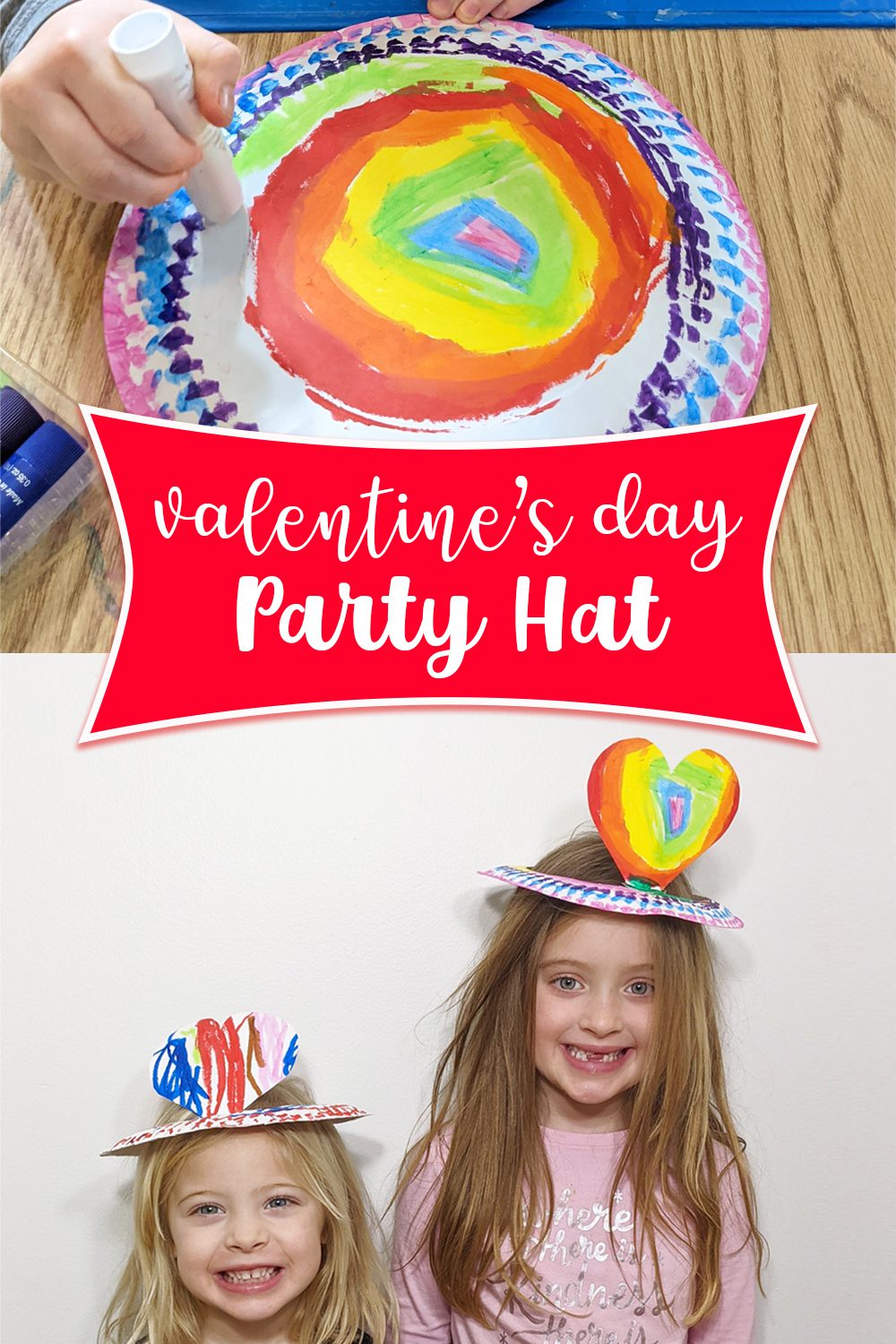 Valentine’s Day Party Hat - Raising Hooks