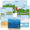 BIOMES – 7 booklets, 35 animals and an animal sorting activity ...