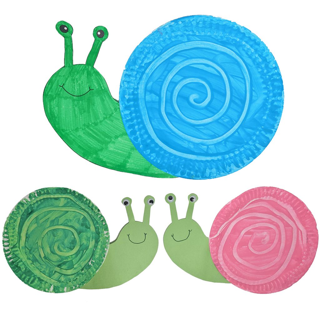 Paper Plate Snail - Raising Hooks