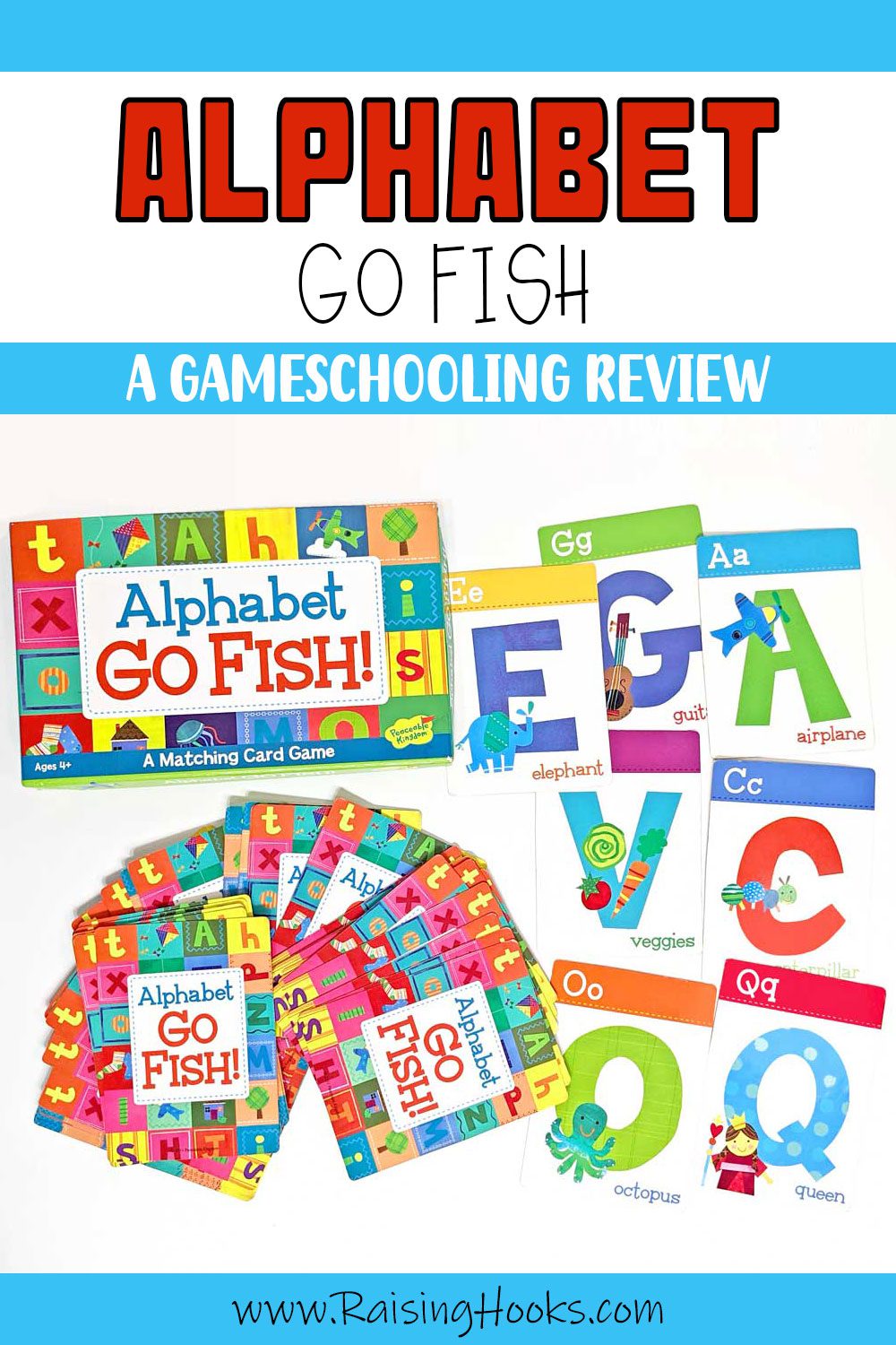 Alphabet Go Fish – A Gameschooling Review From A Homeschooling Mom ...