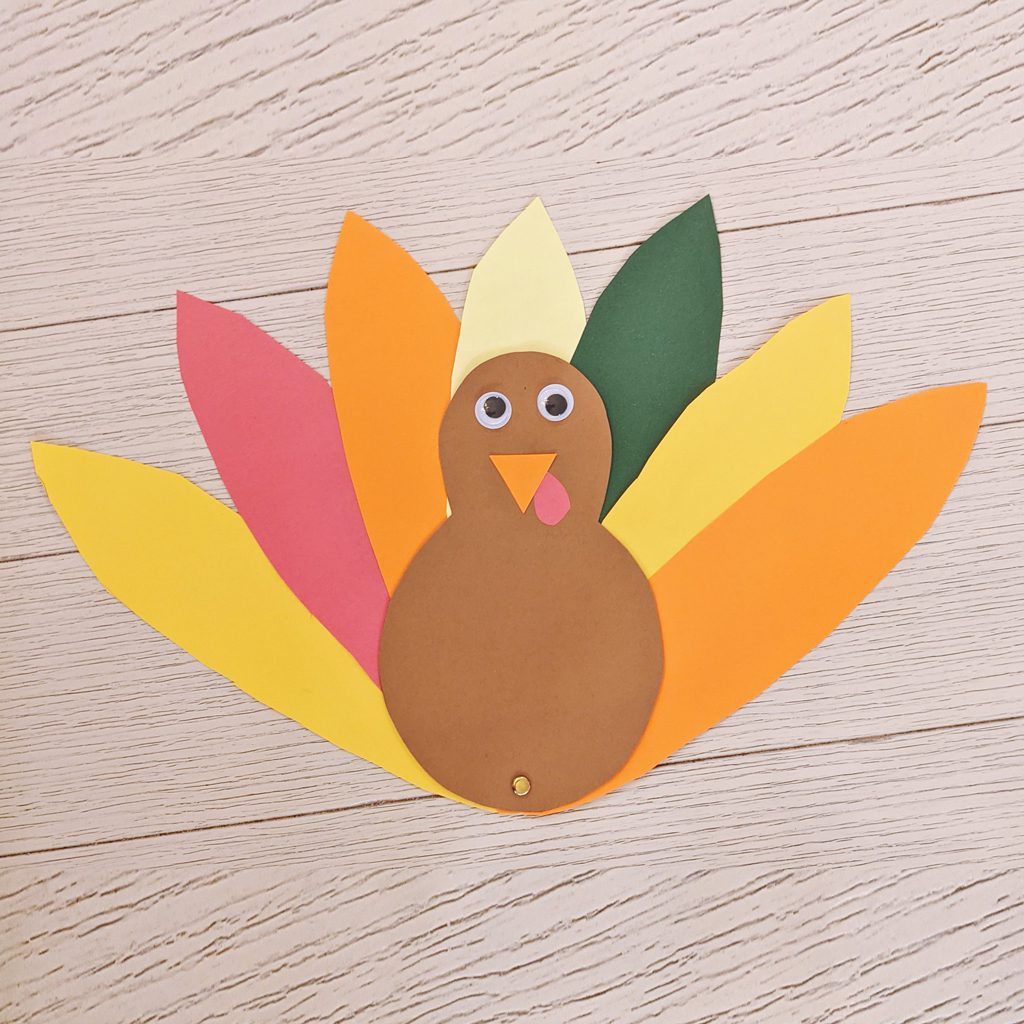 Paper Turkey Craft - Raising Hooks