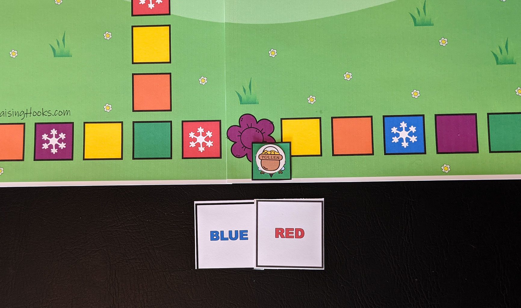 Worker Bee Rush – A Colors Game - Raising Hooks