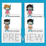 4 Seasons Writing Prompt Craftivities - Raising Hooks