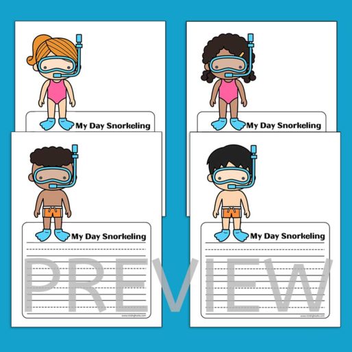 4 Seasons Writing Prompt Craftivities - Raising Hooks