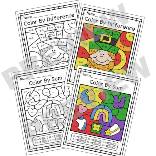 Color By Code – Spring - Raising Hooks