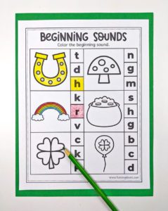 St. Patrick’s Day Preschool Math & Literacy - Raising Hooks