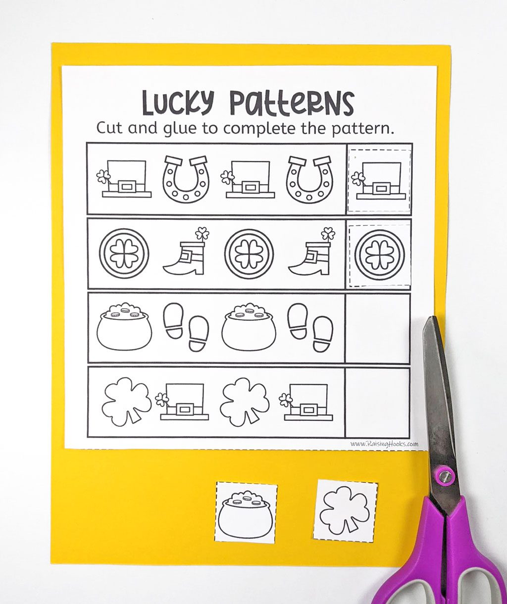 St. Patrick’s Day Preschool Math & Literacy - Raising Hooks