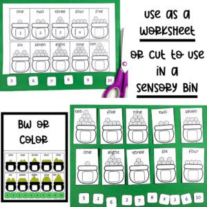 St. Patrick’s Day Preschool Math & Literacy - Raising Hooks