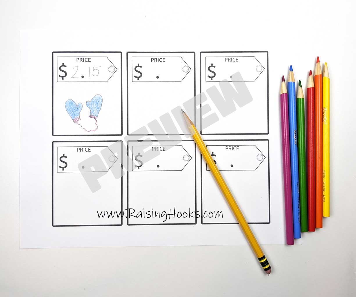 Counting Money First Grade Packet - Raising Hooks