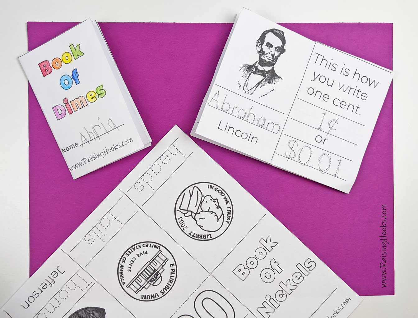 Counting Money First Grade Packet - Raising Hooks