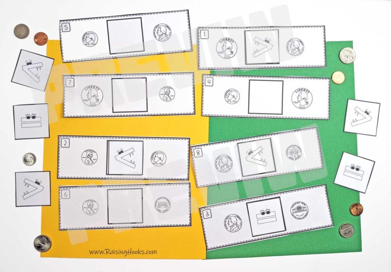 Counting Money First Grade Packet - Raising Hooks