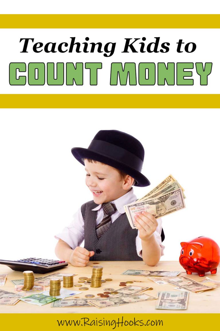 Teaching Kids To Count Money - Raising Hooks