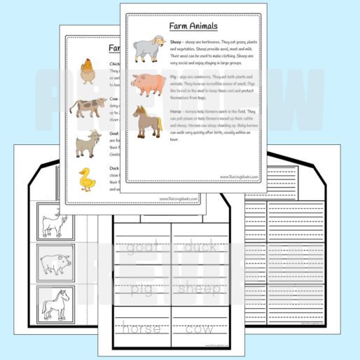 Make Your Own Farm Animal Diorama - Raising Hooks