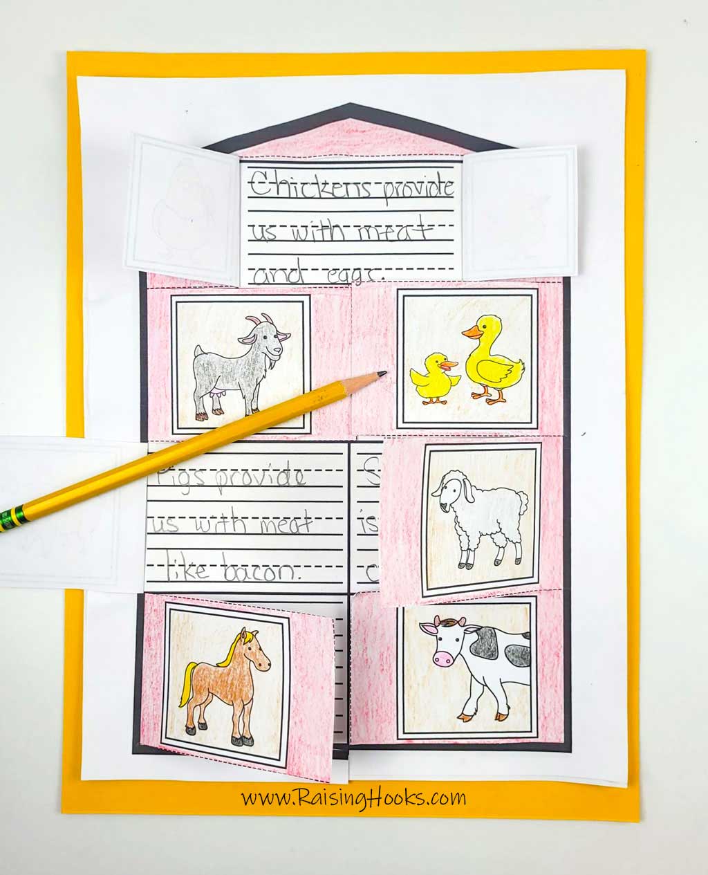 Make Your Own Farm Animal Diorama - Raising Hooks