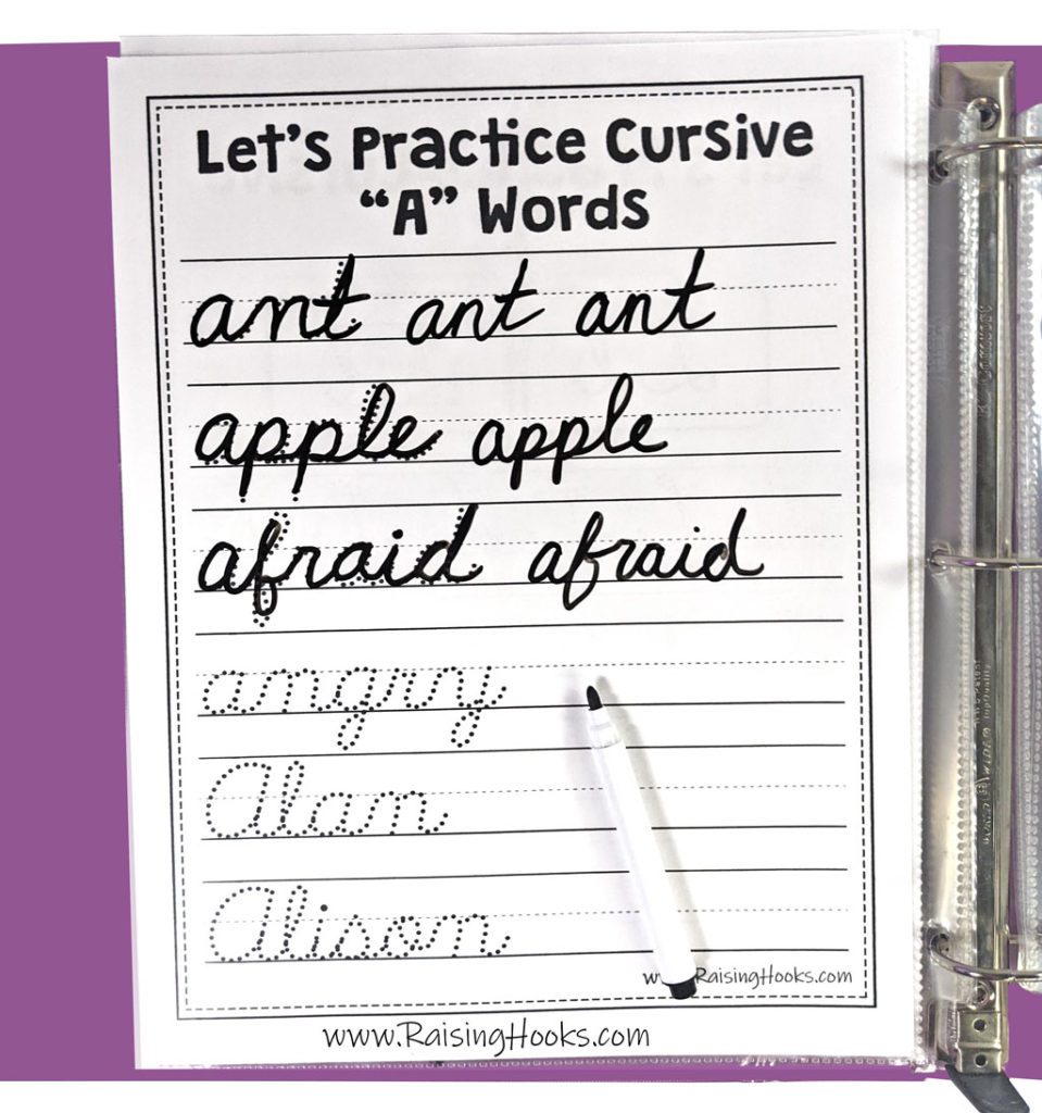 Cursive Writing Made Easy: Handwriting Practice Worksheets