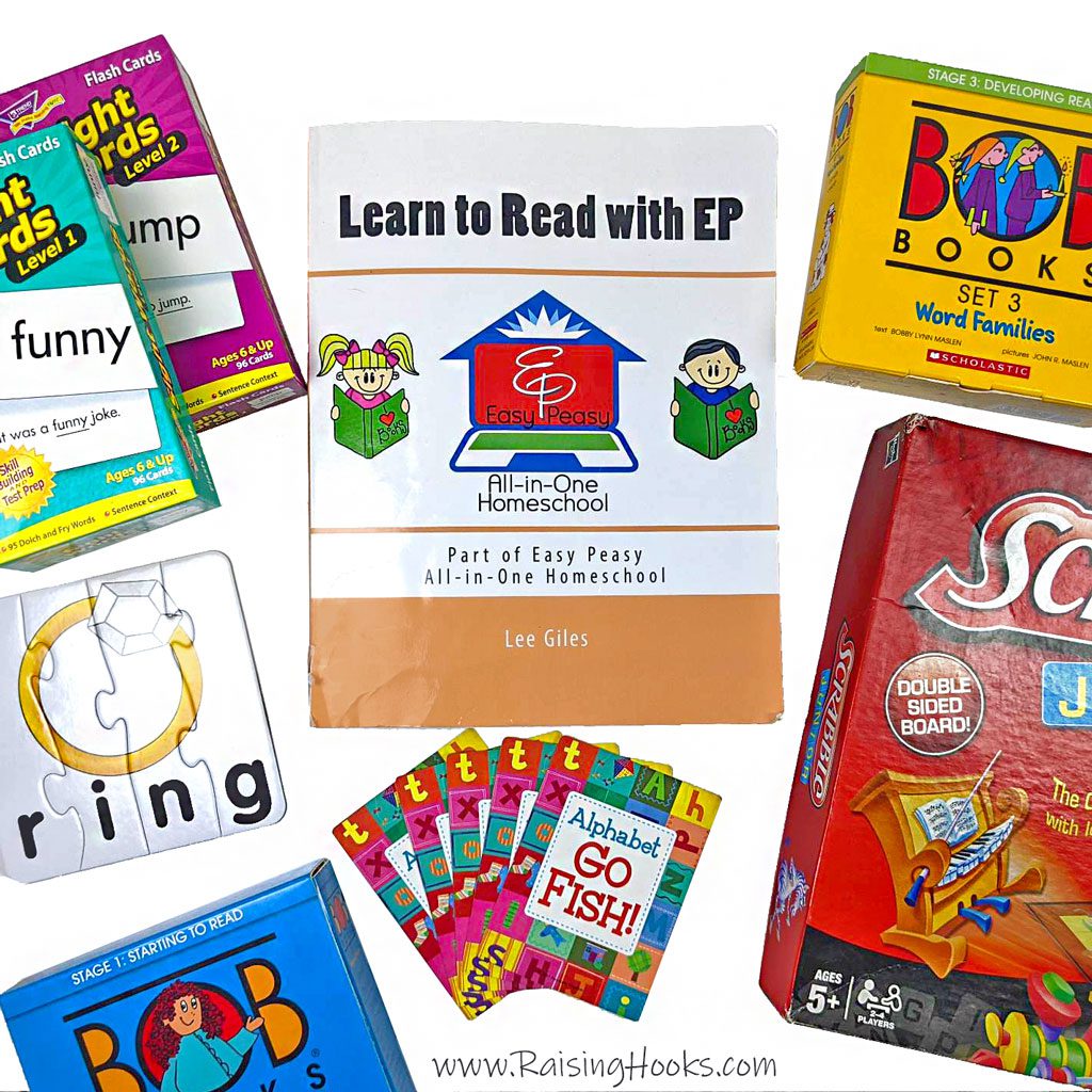 Tools For Teaching Beginner Readers - Raising Hooks