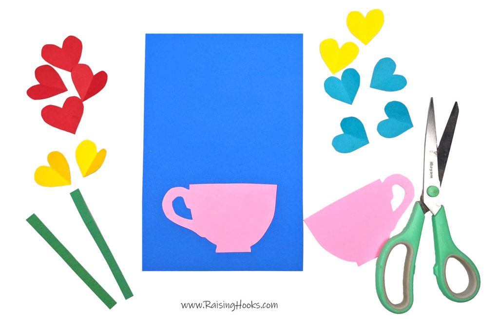 DIY Mother’s Day Card: Teacup & Paper Flowers