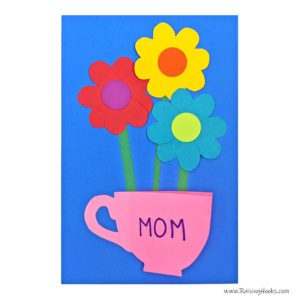 DIY Mother’s Day Card: Teacup & Paper Flowers