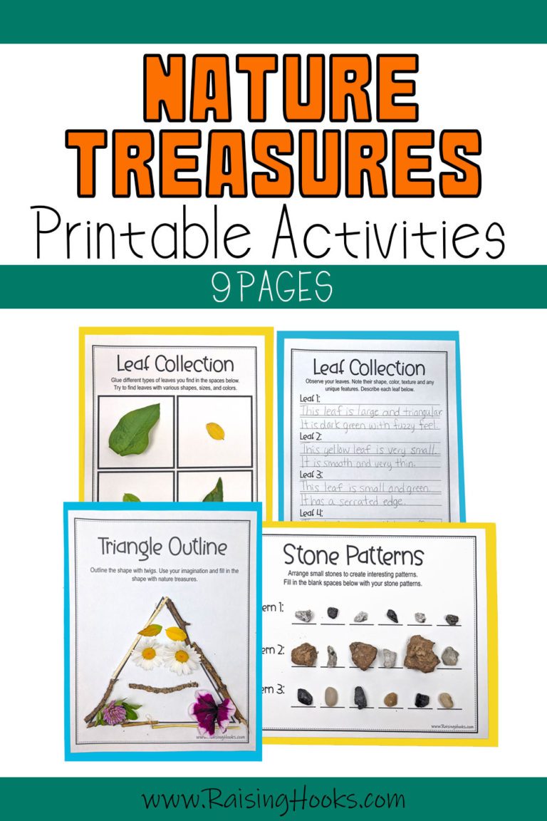 Nature Treasures – An Educational Activity Inspiring Creativity With Nature