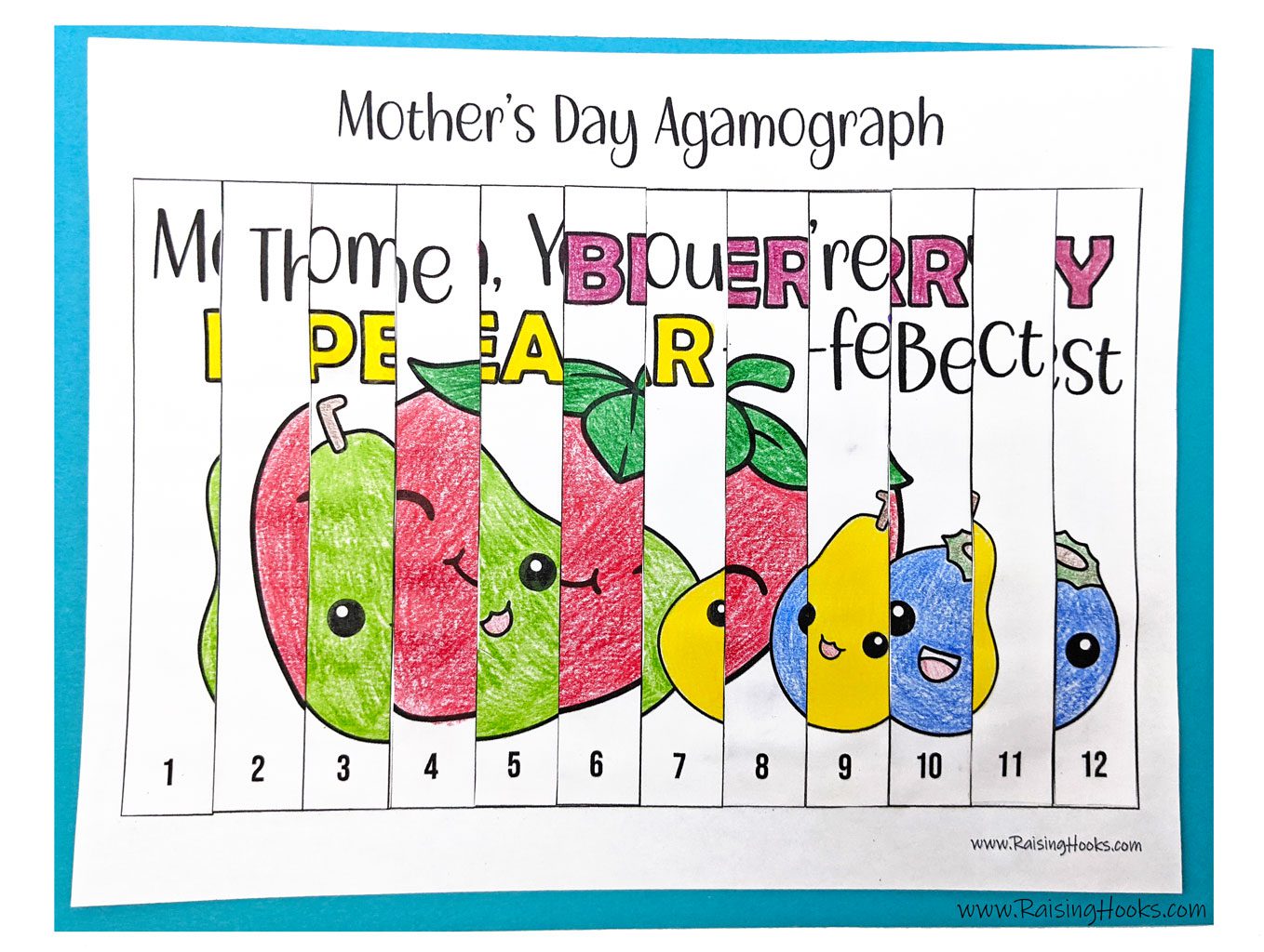 Mother’s Day Printable Agamographs and Writing Activities for Mom ...