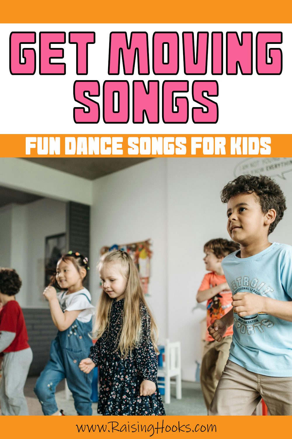 Songs To Get The Kids Moving - Raising Hooks