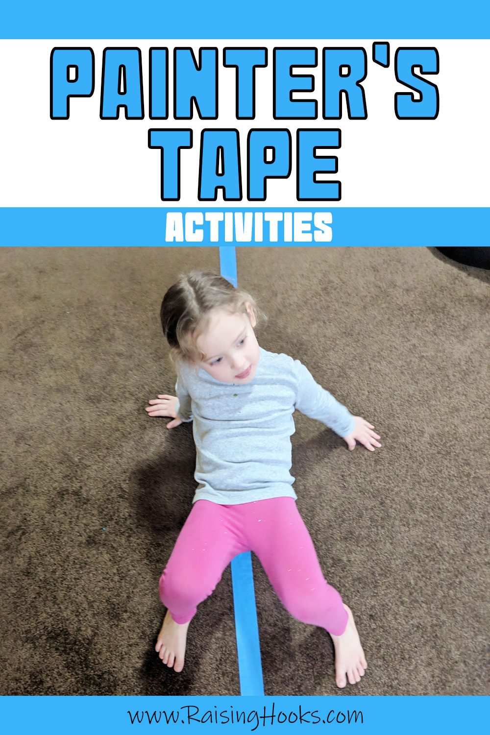 Painter’s Tape Activities - Raising Hooks