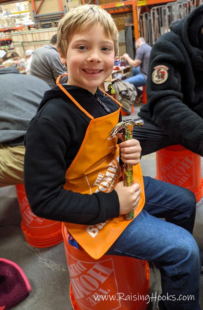 Home Depot’s Kids Workshop – An Exciting Building Activity - Raising Hooks