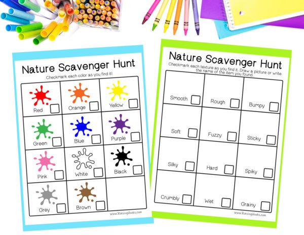 Fun and Free Nature Scavenger Hunts for Kids! - Raising Hooks