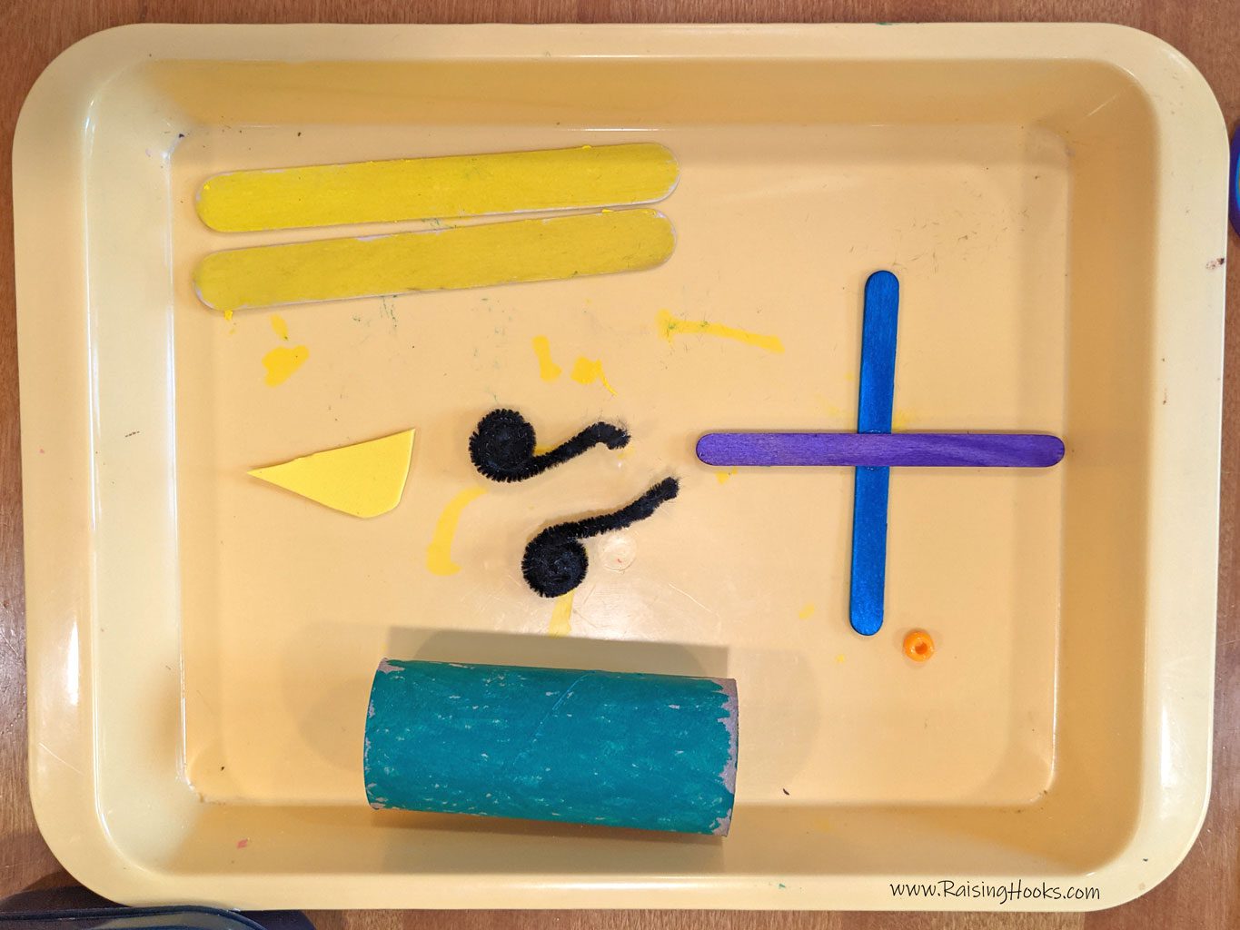 Paper Tube & Popsicle Stick Helicopter Craft - Raising Hooks