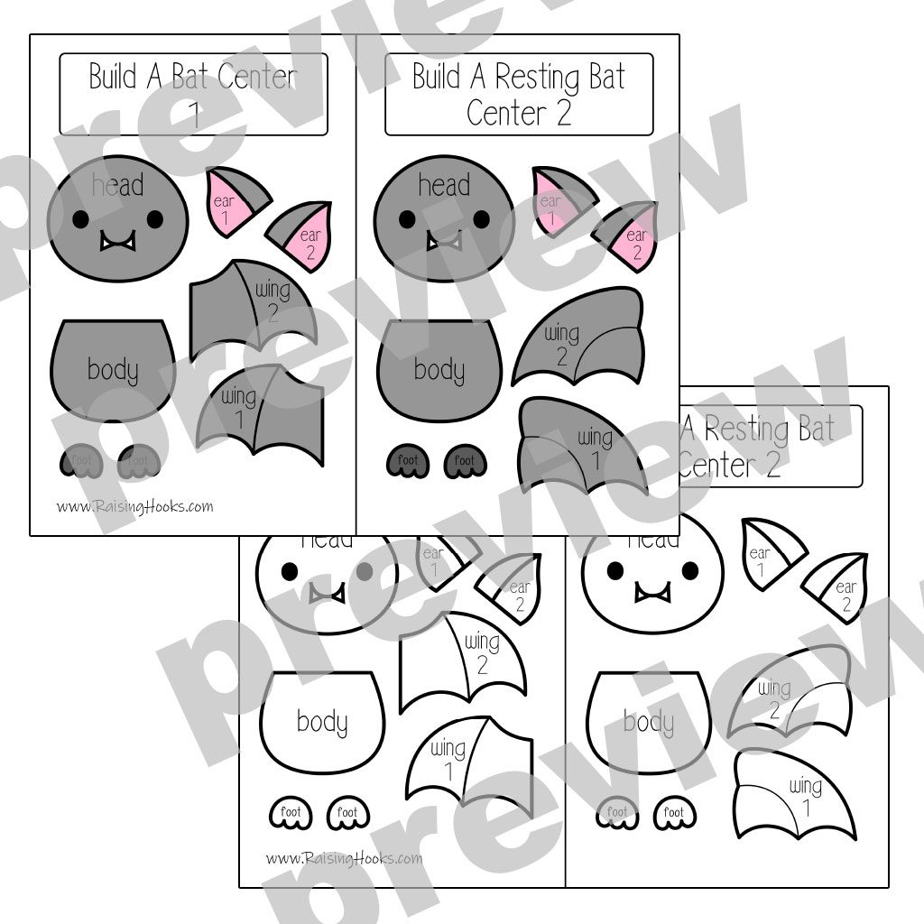 Let’s Build A Bat – B is for Bat - Raising Hooks