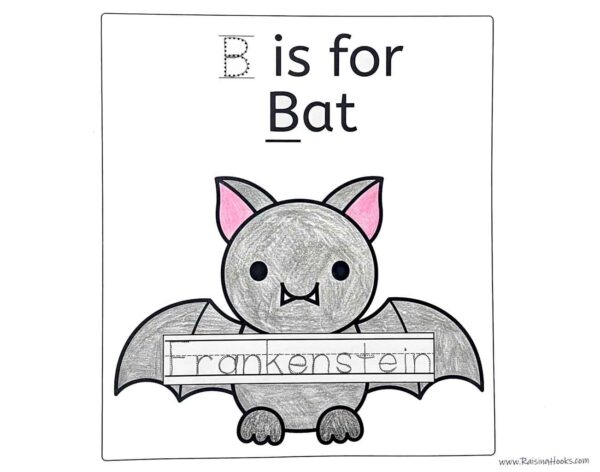 Let’s Build A Bat – B is for Bat - Raising Hooks