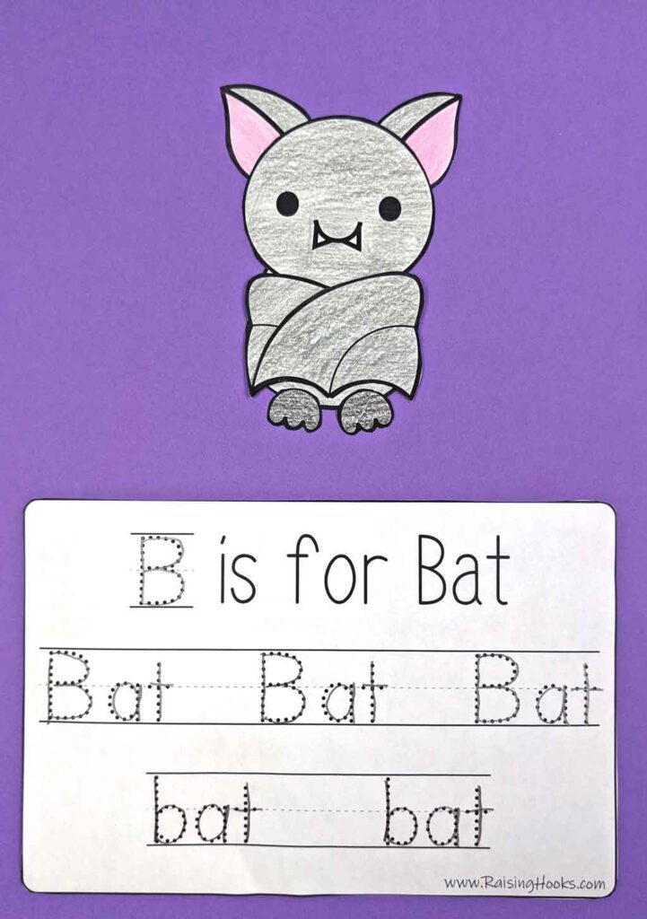 Let’s Build A Bat – B is for Bat - Raising Hooks