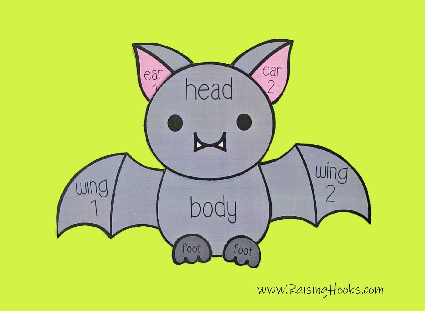 Let’s Build A Bat – B is for Bat - Raising Hooks