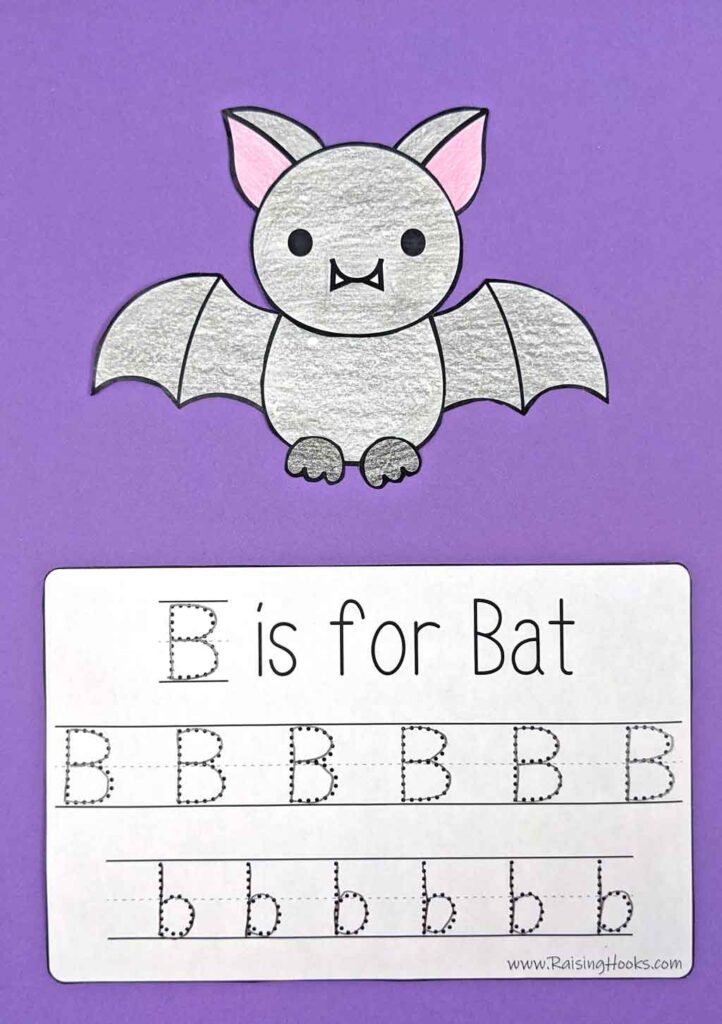Let’s Build A Bat – B is for Bat - Raising Hooks