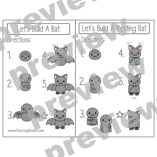 Let’s Build A Bat – B is for Bat - Raising Hooks