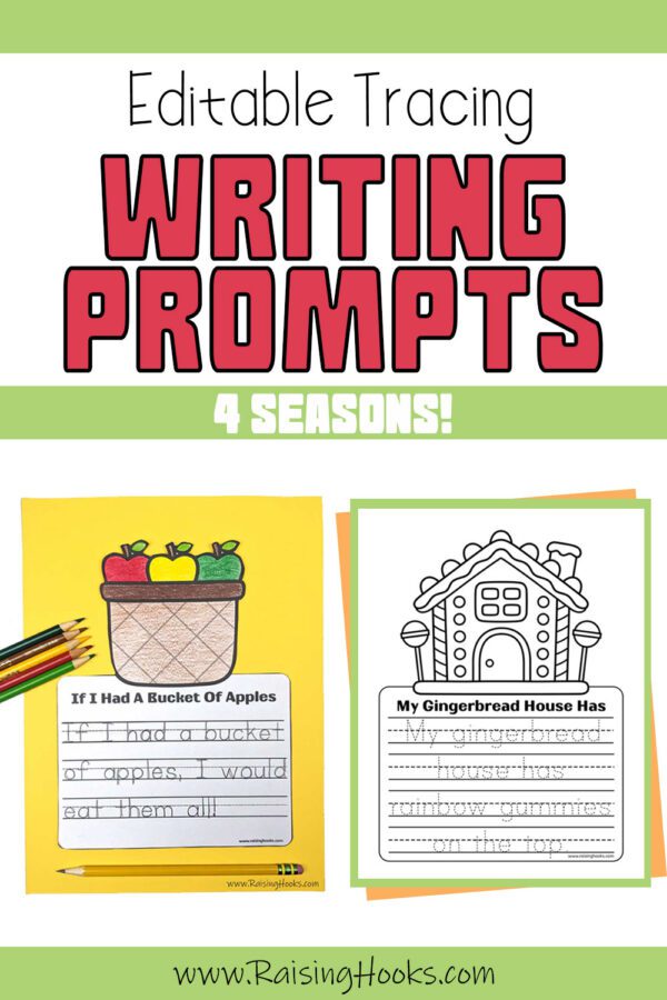 Alphabet Picture Pages, Tracing and Coloring Printables - Raising Hooks