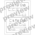 Let’s Build A Crab – C is for Crab - Raising Hooks