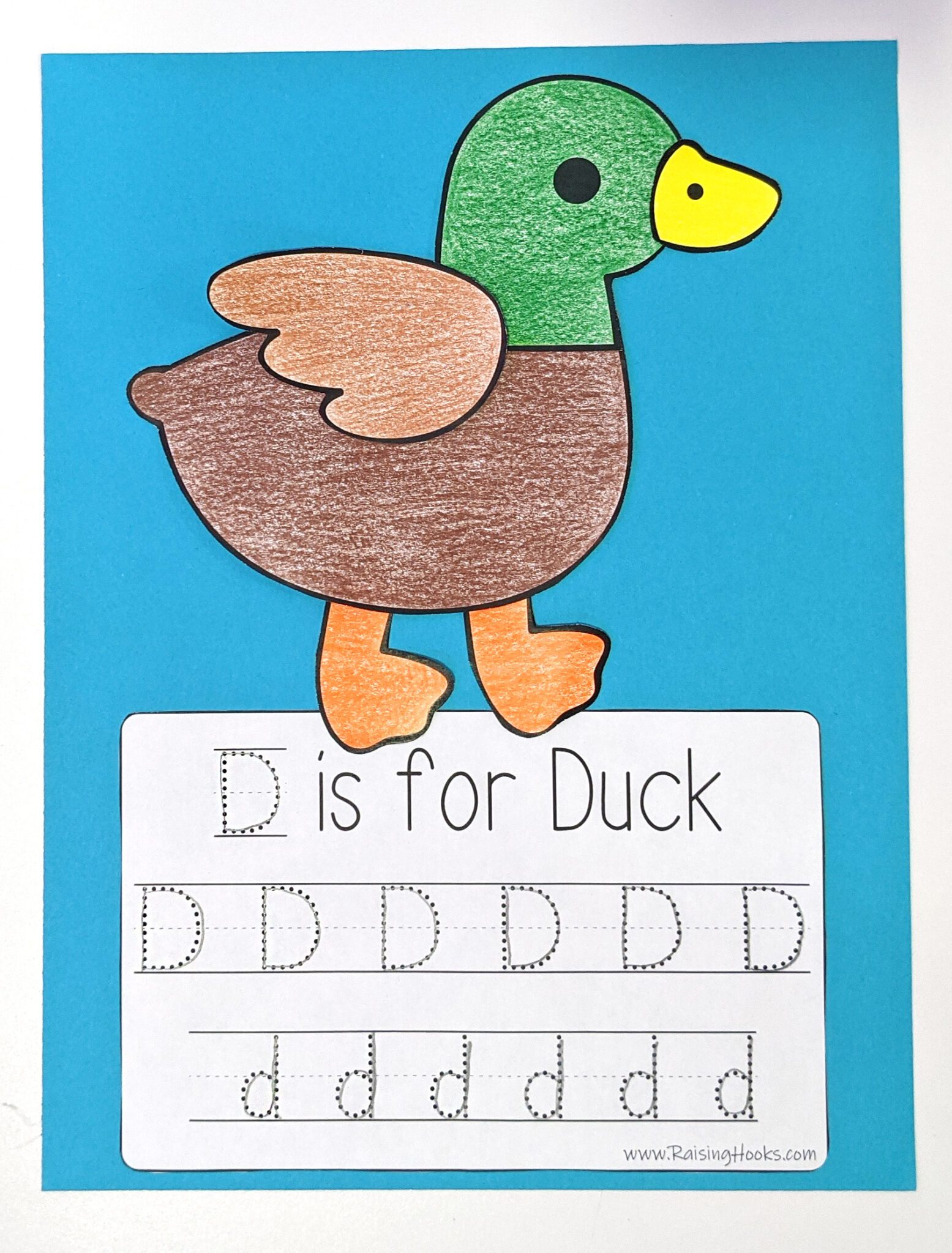 Let’s Build A Duck – D is for Duck - Raising Hooks