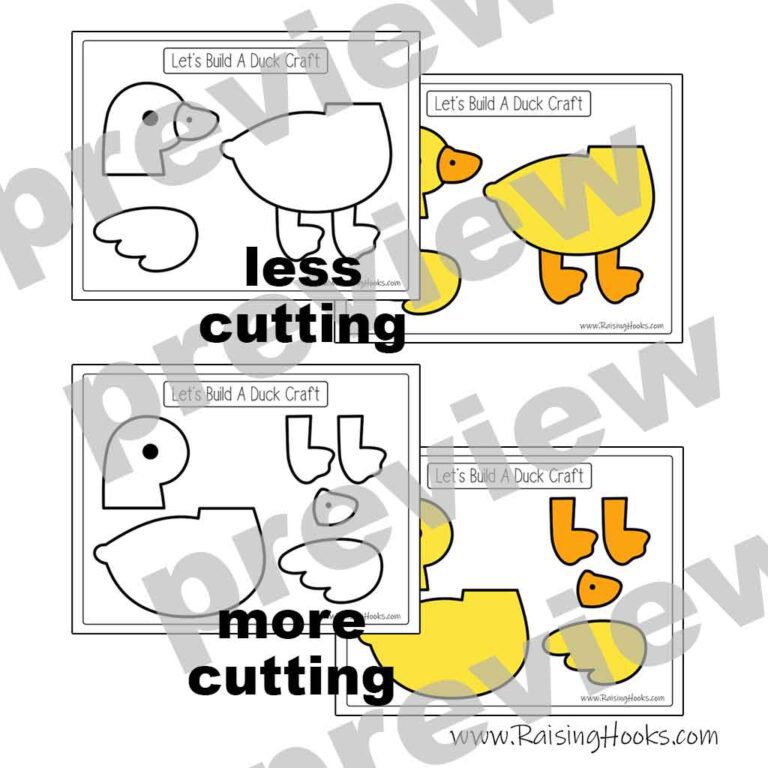 Let’s Build A Duck – D is for Duck - Raising Hooks