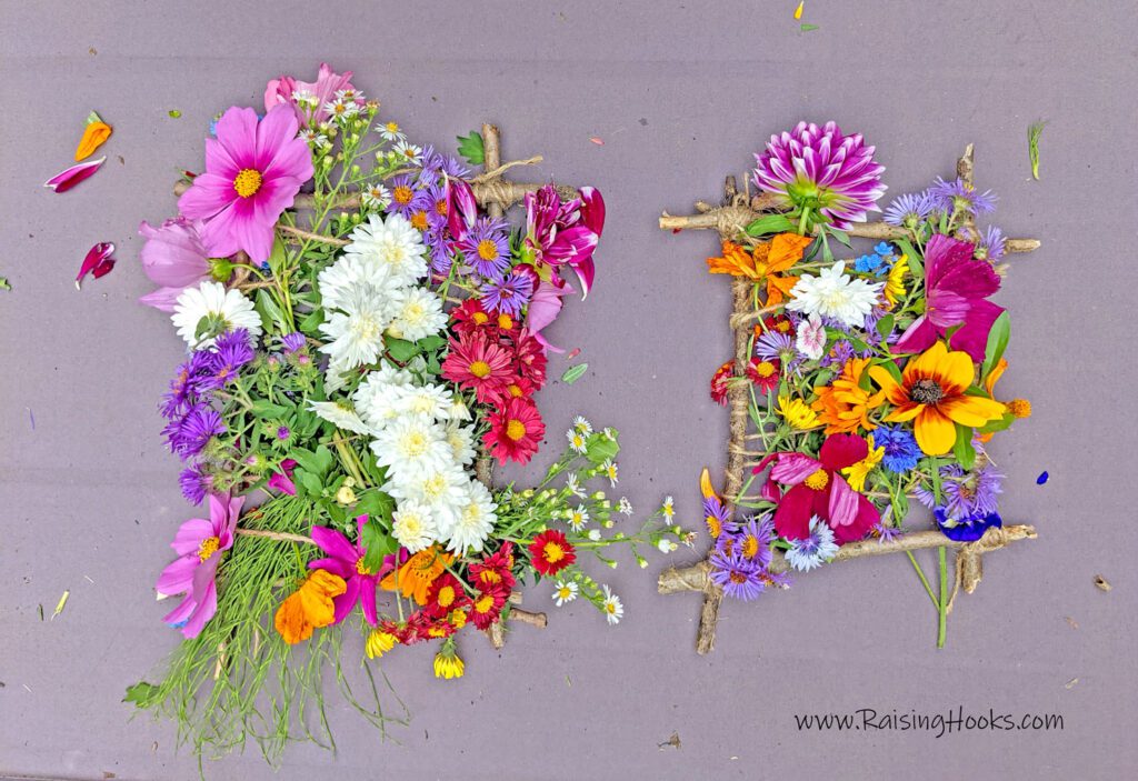 Nature Weaving Loom: Create Beautiful Art with Flowers and Twigs