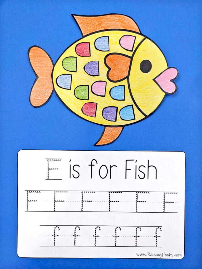 Let’s Build A Fish – F is for Fish - Raising Hooks